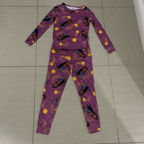 Disney | Pajamas | Disney Wish 2piece Snugfitting Pajama Set For Girls ...